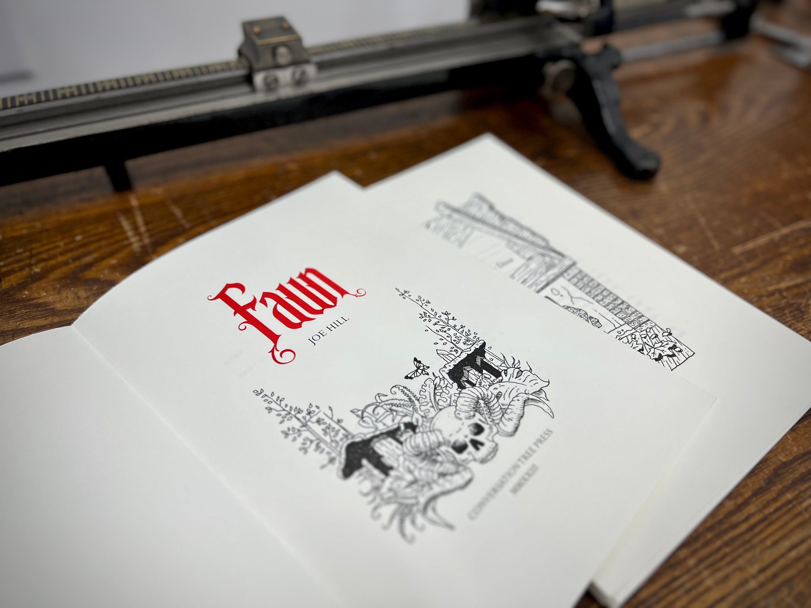 Joe Hill’s Faun pre-order details and production update– Conversation ...