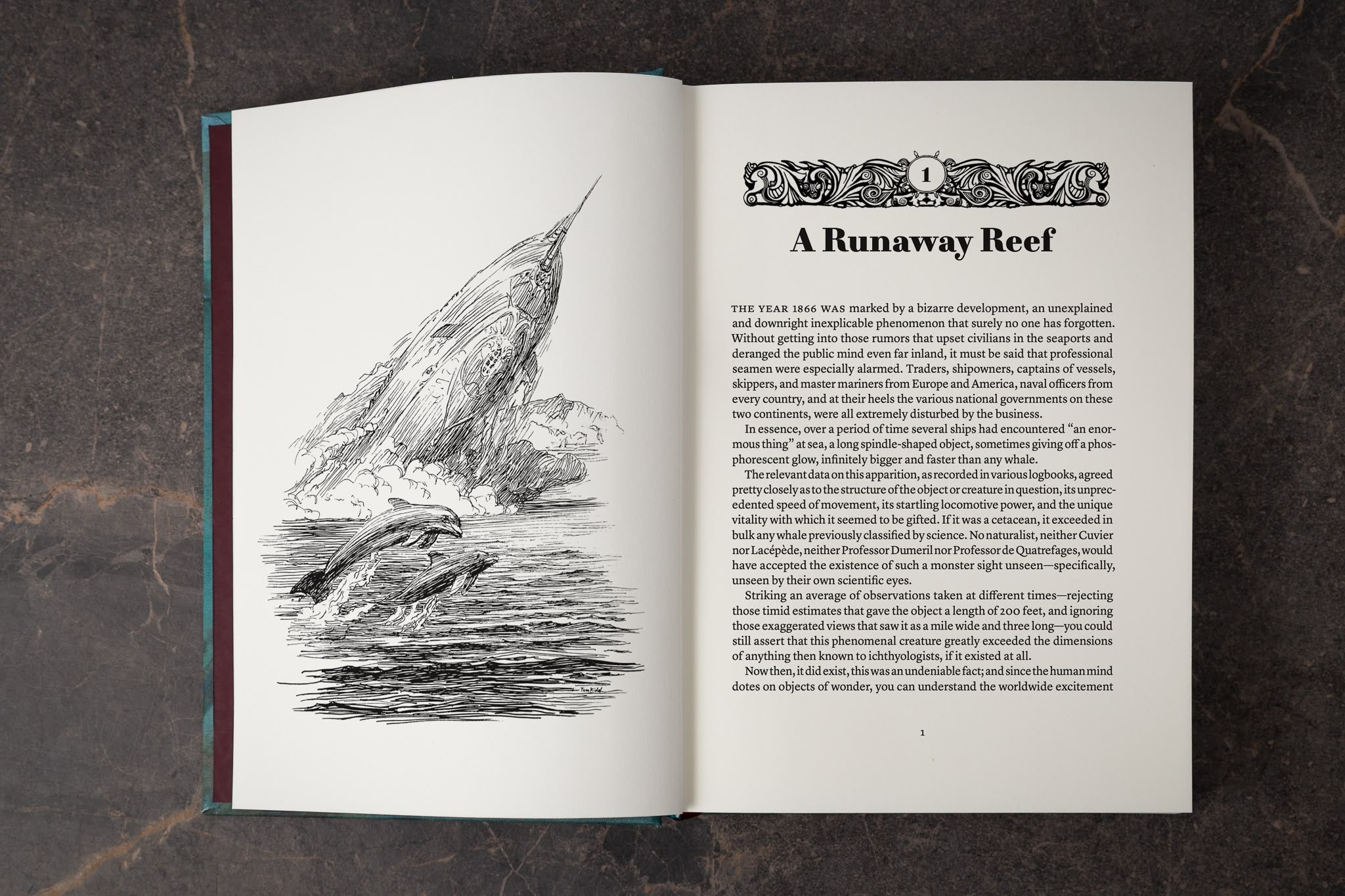 Twenty Thousand Leagues Under the Seas by Jules Verne - Deluxe Edition ...